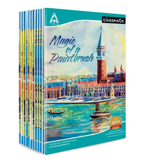 Classmate Collage Note Book Single Line Size 29 7cm 140Pages In 